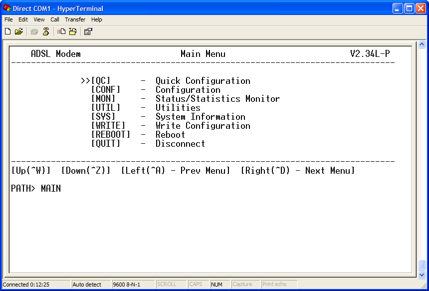 Configuring the Linksys ADSLME1 for SBC-Ameritech DSL